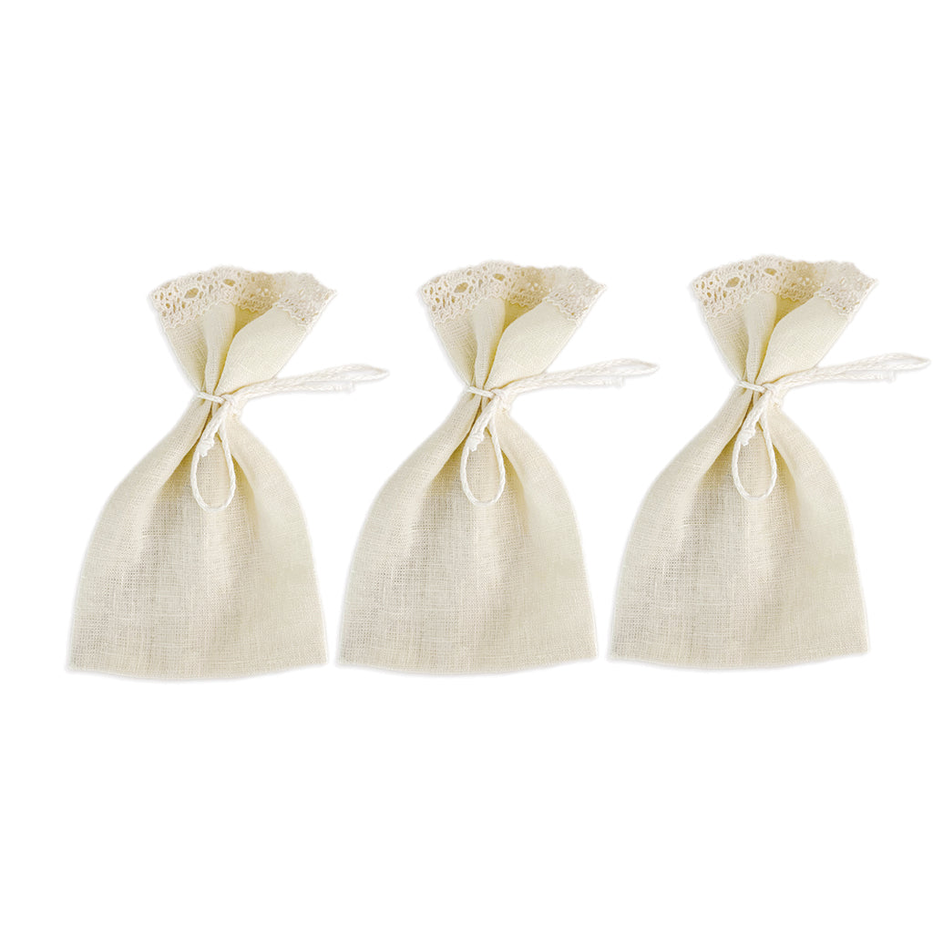 Linen Pouch - 3 Pack – NOY Skincare